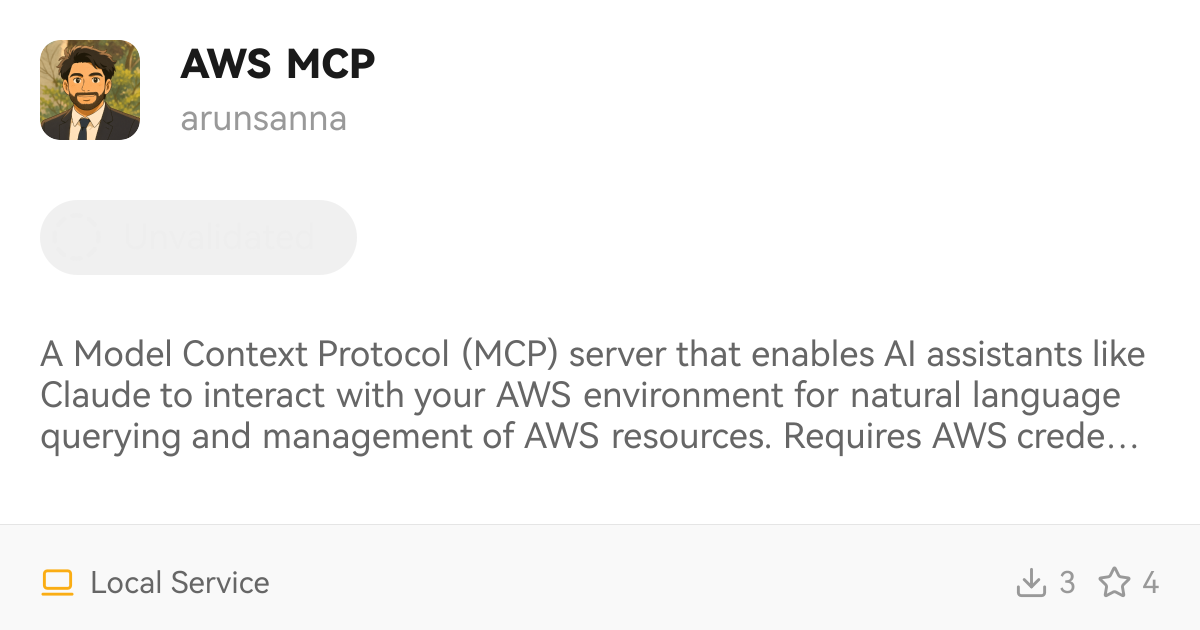 AWS MCP | MCP Servers · LobeHub