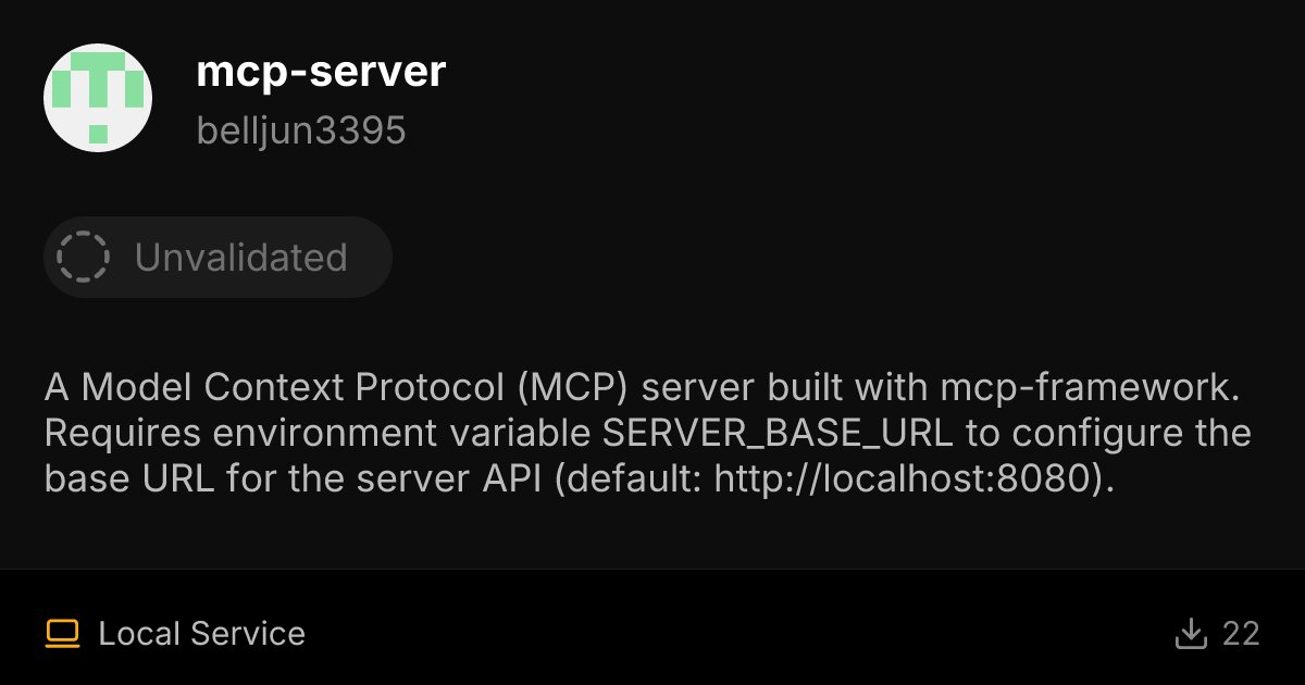 mcp-server | MCP Servers · LobeHub