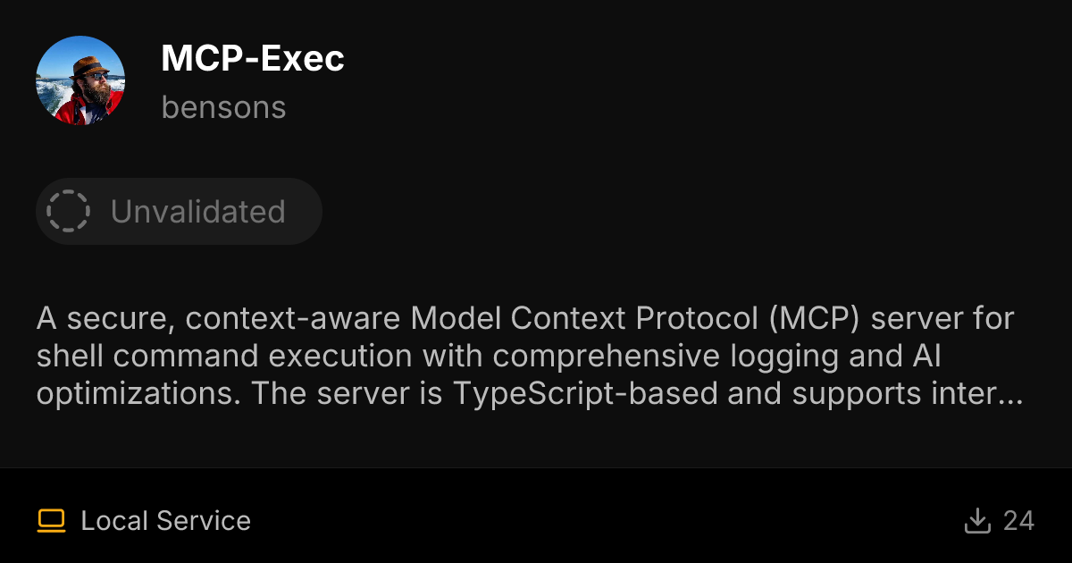 MCP-Exec | MCP Servers · LobeHub