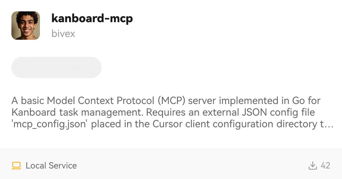 kanboard-mcp | MCP Servers · LobeHub