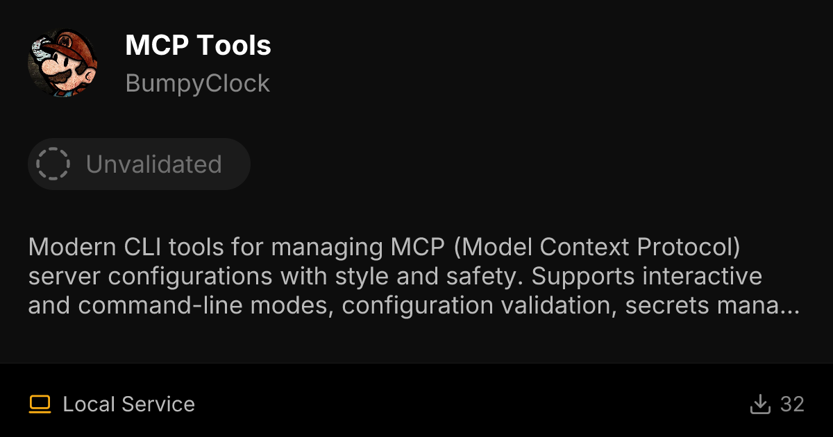 MCP Tools | MCP Servers · LobeHub