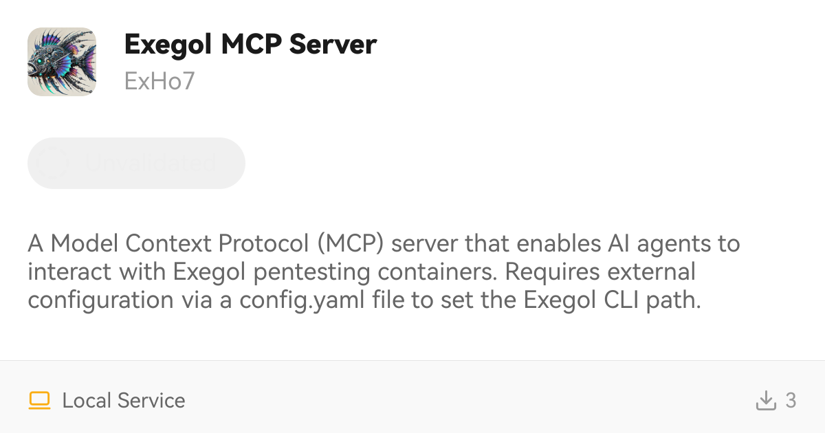 Exegol MCP Server | MCP Servers · LobeHub