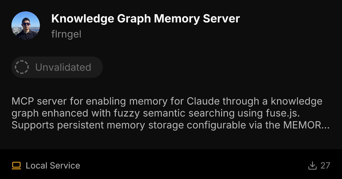 Bilgi Grafiği Bellek Sunucusu | MCP ... · LobeHub