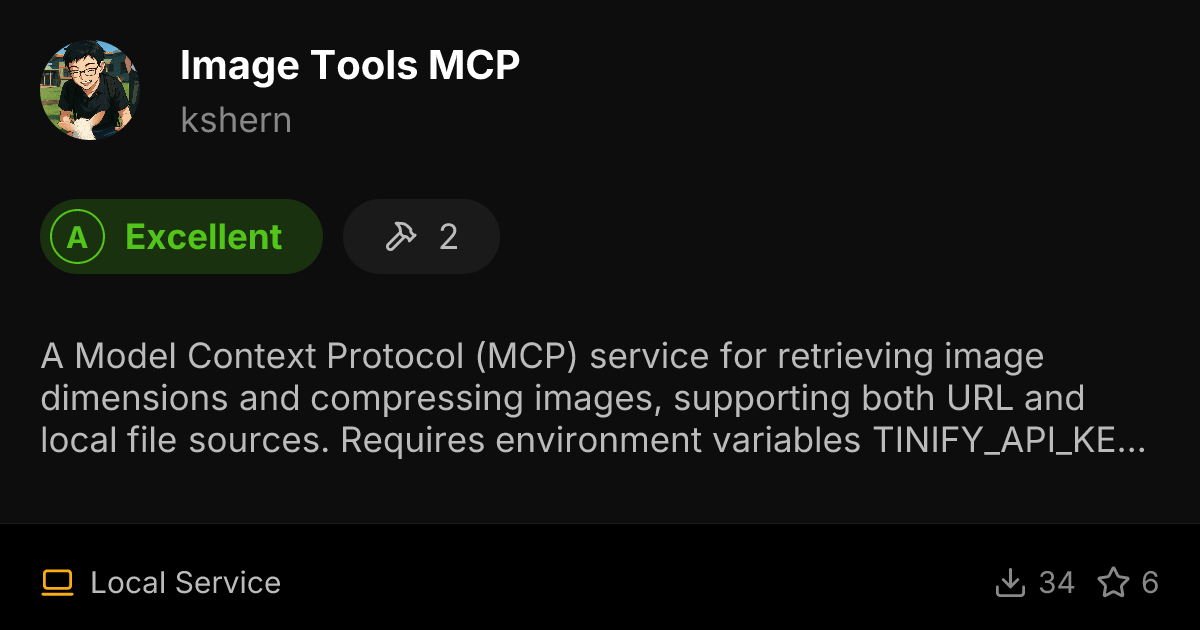 Image Tools MCP | MCP Servers · LobeHub