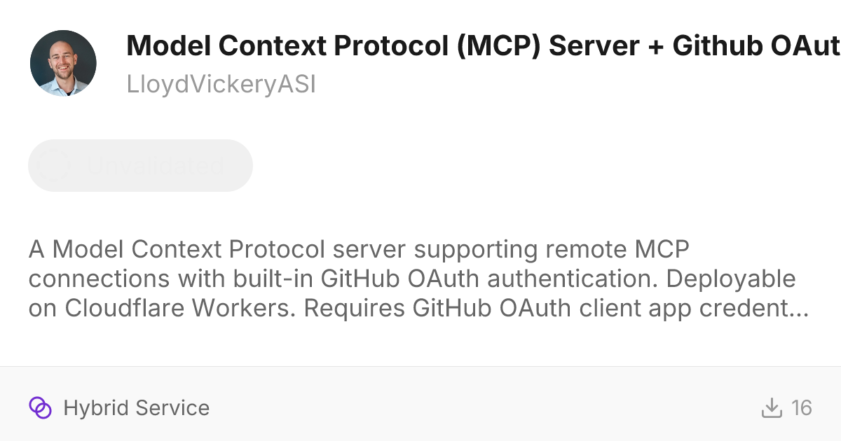 Model Context Protocol (MCP) Server ... · LobeHub
