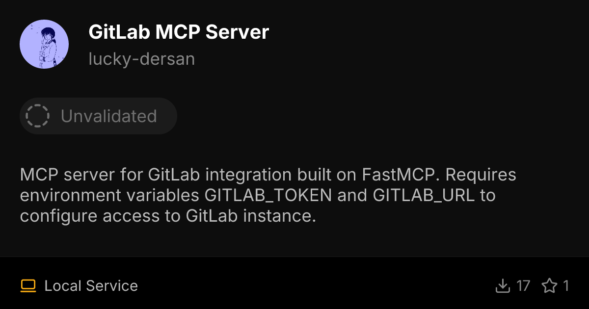 GitLab MCP Server | MCP Servers · LobeHub