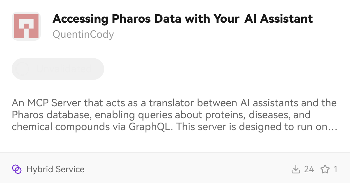 Accessing Pharos Data with Your AI A... · LobeHub