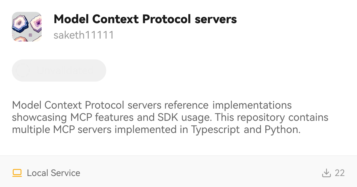 Model Context Protocol servers | MCP... · LobeHub