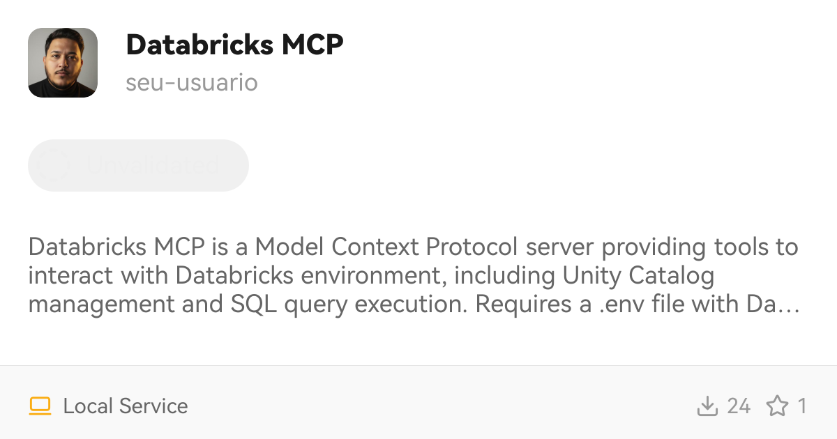 Databricks MCP | MCP Servers · LobeHub