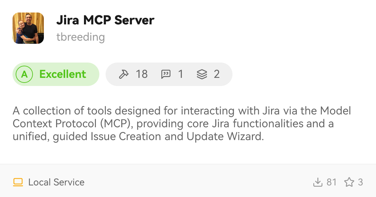Jira MCP Server | MCP Servers · LobeHub