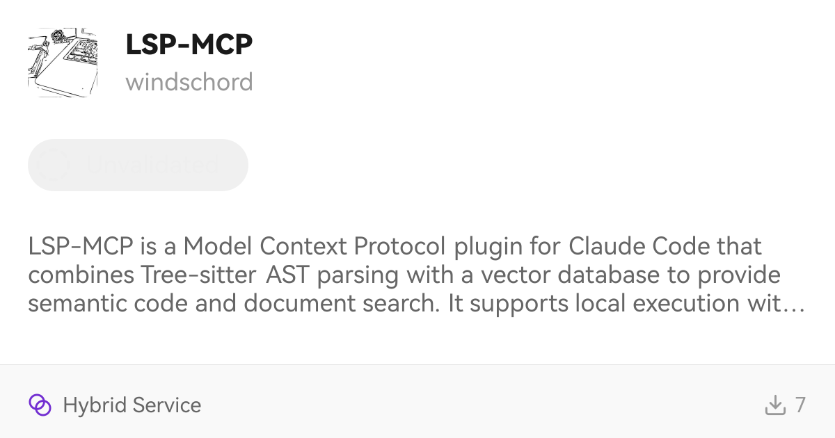 LSP-MCP | MCP Servers · LobeHub