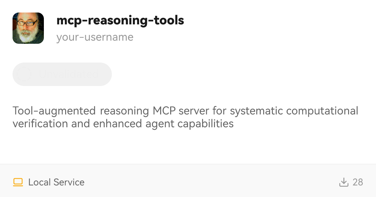 mcp-reasoning-tools | MCP Servers · LobeHub