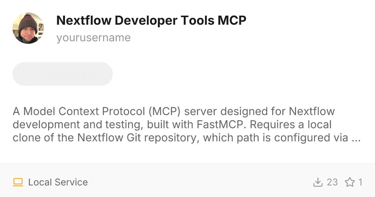 Nextflow Developer Tools MCP | MCP S... · LobeHub