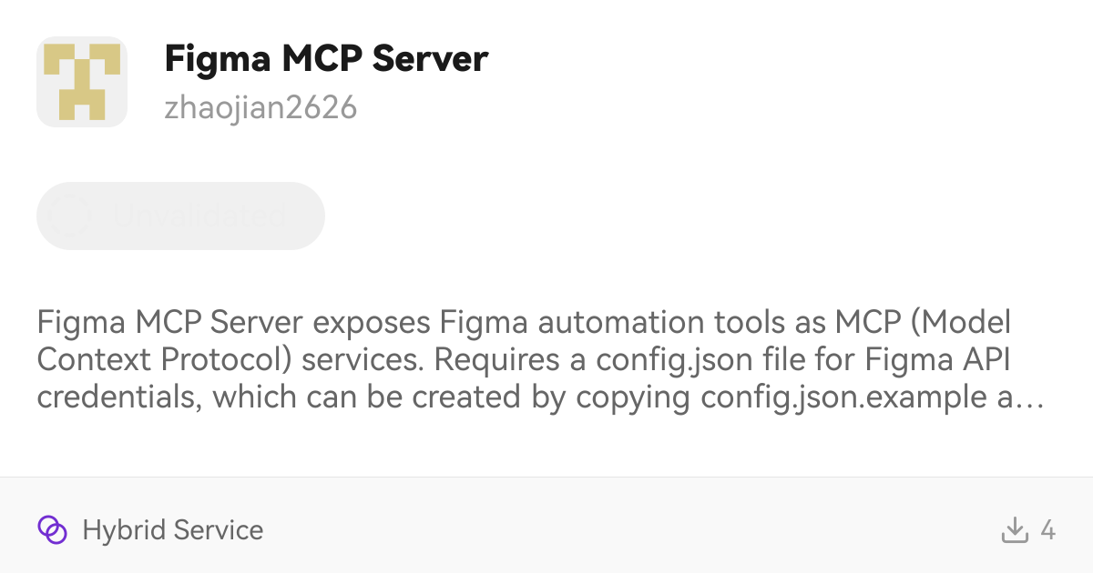 Figma MCP Server | MCP Servers · LobeHub
