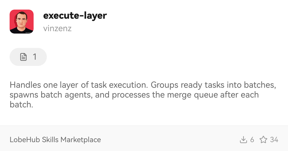 execute-layer | Skills Marketplace · LobeHub